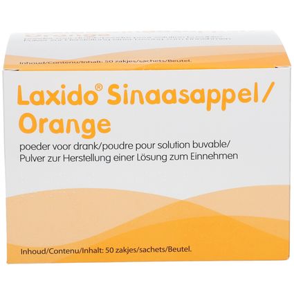 Laxido Sinaasappel 50 St - Farmaline