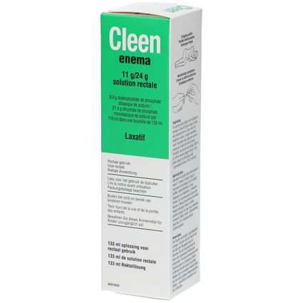 Cleen Enema Adulte 133 ml - Farmaline