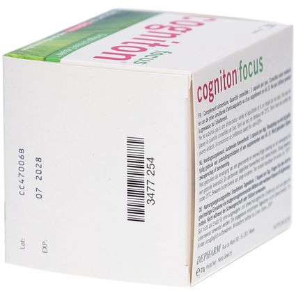 Cogniton Focus Geheugen & Concentratie 60 St - Farmaline