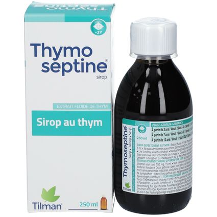 Thymoseptine® Sirop au Thym 250 ml - Farmaline