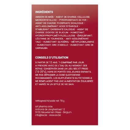 FerixX® Ultra 45 Fer - Vitamine B12 90 pc(s) - Farmaline