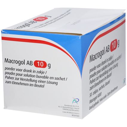 Macrogol AB 10g 50 St - Farmaline