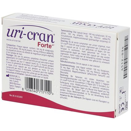 Uri-Cran® Forte 30 pc(s) - Farmaline