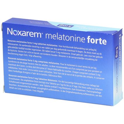 Noxarem Melatonine Forte 50 pc(s) - Farmaline