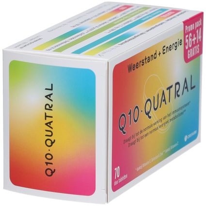 Q10 Quatral + 14 Tabletten GRATIS 56+14 pc(s) - Farmaline