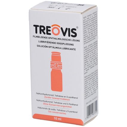 Treovis® Solution Ophtalmique Lubrifiante 10 ml - Farmaline