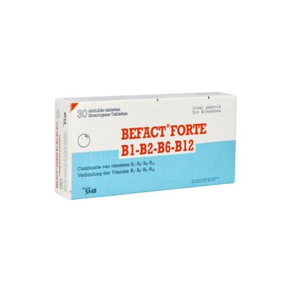 Befact Forte B1-B2-B6-B12 30 St - Farmaline
