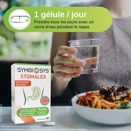 Symbiosys Stomalex Confort Gastrique 30 pc(s) - Farmaline