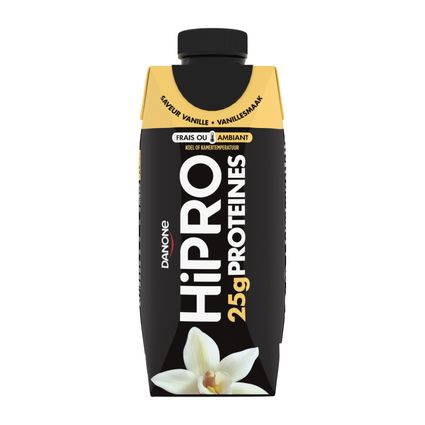 Danone Hipro Drink Uht 0% Vanille 330 ml - Farmaline