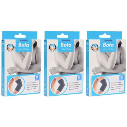 Bota Plus Elleboog Zwart Medium 3x1 pc(s) - Farmaline