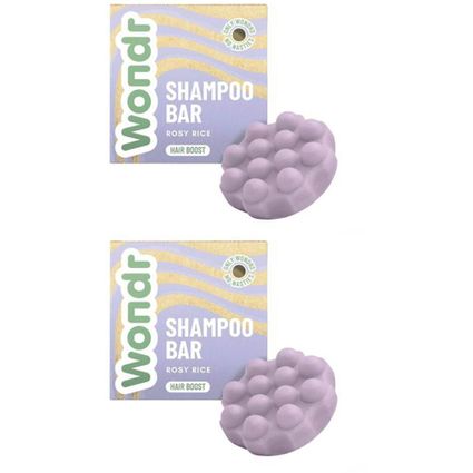 Wondr Shampoo Bar Roze Rijst 2x55 g - Farmaline