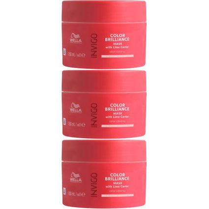 Wella Professionals Invigo Color Brilliance haarmasker Gekleurd & Fijn ...