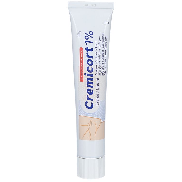 Cremicort | Eczeem | 1% hydrocortisone crème 20 g - Farmaline