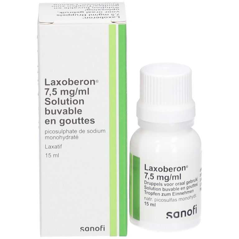 Laxoberon 7,5mg/ml - 15ml Oplossing Voor Constipatie 15 ml - Farmaline
