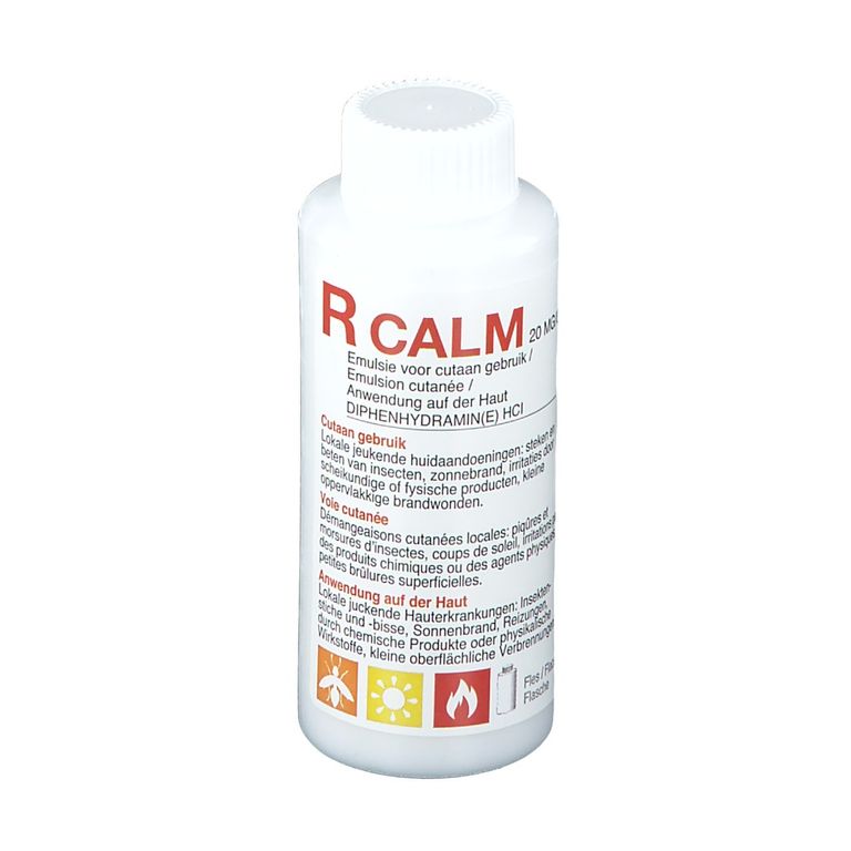 R Calm 20 mg/g Emulsion | Démangeaisons | Piqûres d’insectes et coups ...