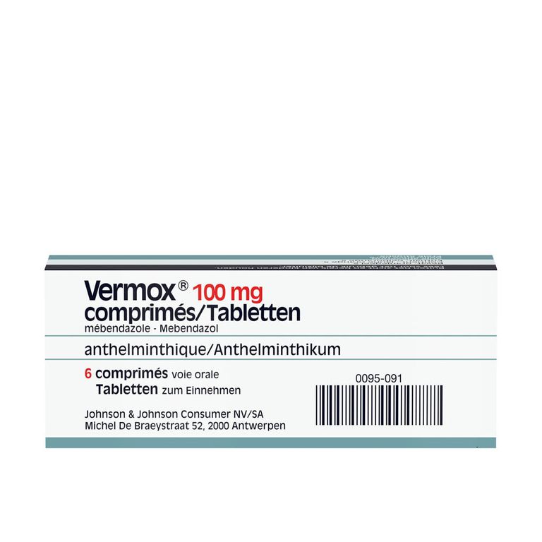 Vermox 100mg 6 pc(s) - Farmaline