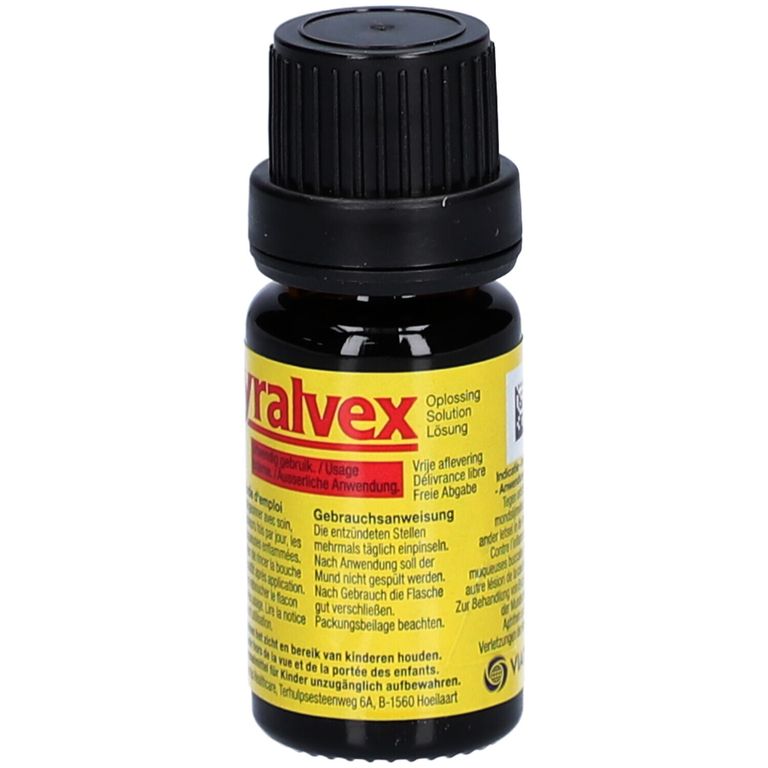 Pyralvex | Aften en wondjes in de mond 10 ml - Farmaline