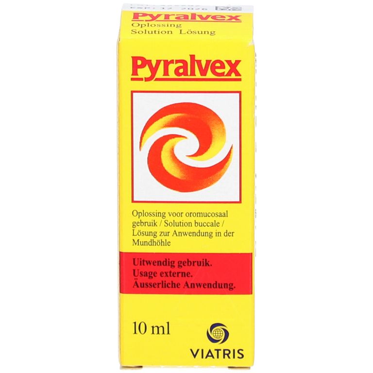 Pyralvex | Aften en wondjes in de mond 10 ml - Farmaline