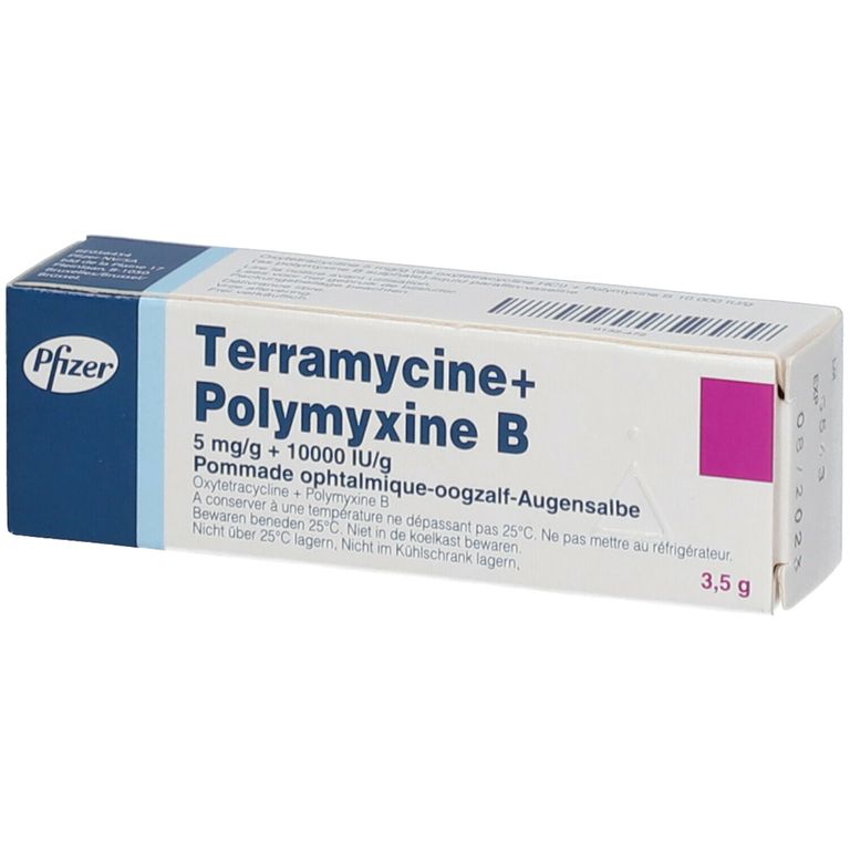 Terramycine Oogzalf 3,5 g - Farmaline