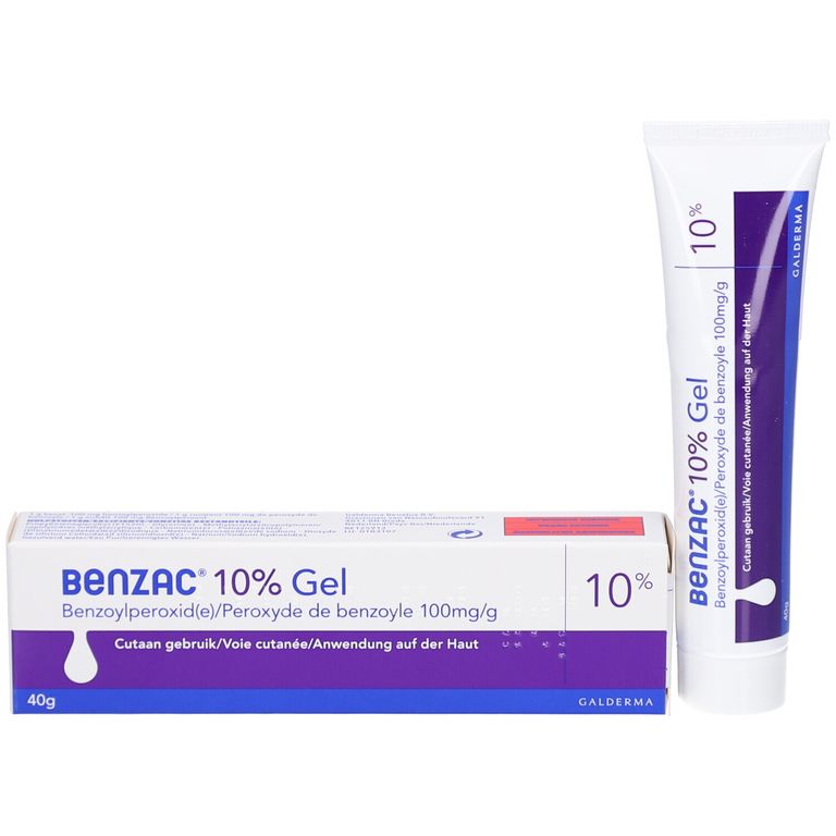 Benzac® Ac 10% Gel 40 g - Farmaline