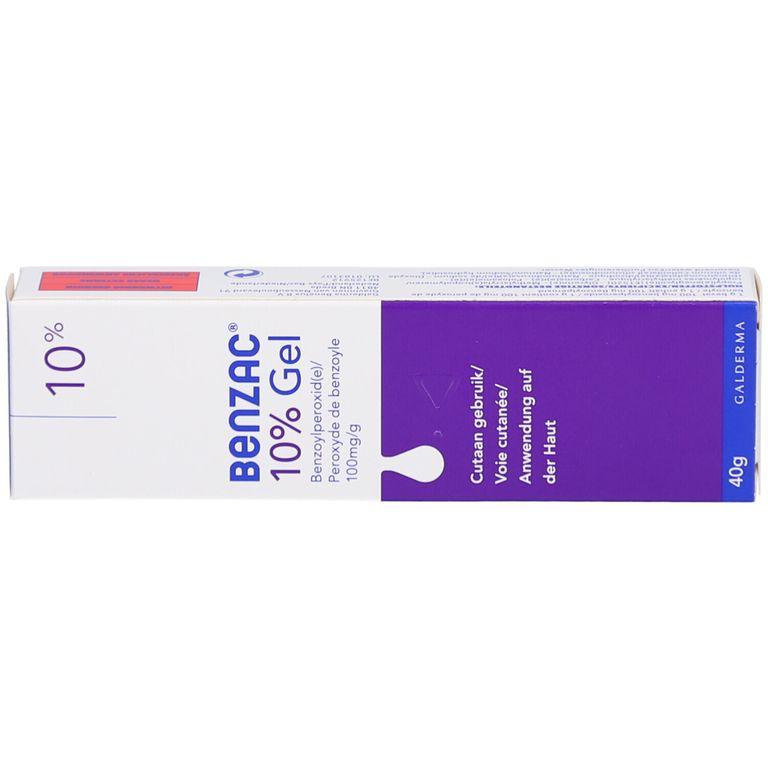 Benzac® Ac 10% Gel 40 g - Farmaline