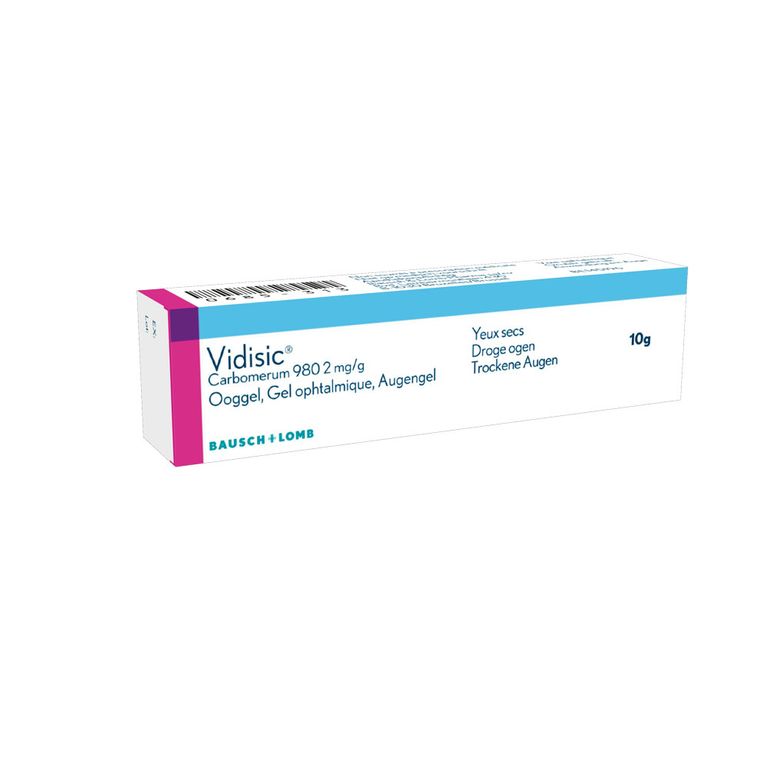 Vidisic Gel Oculaire 10 g - Farmaline