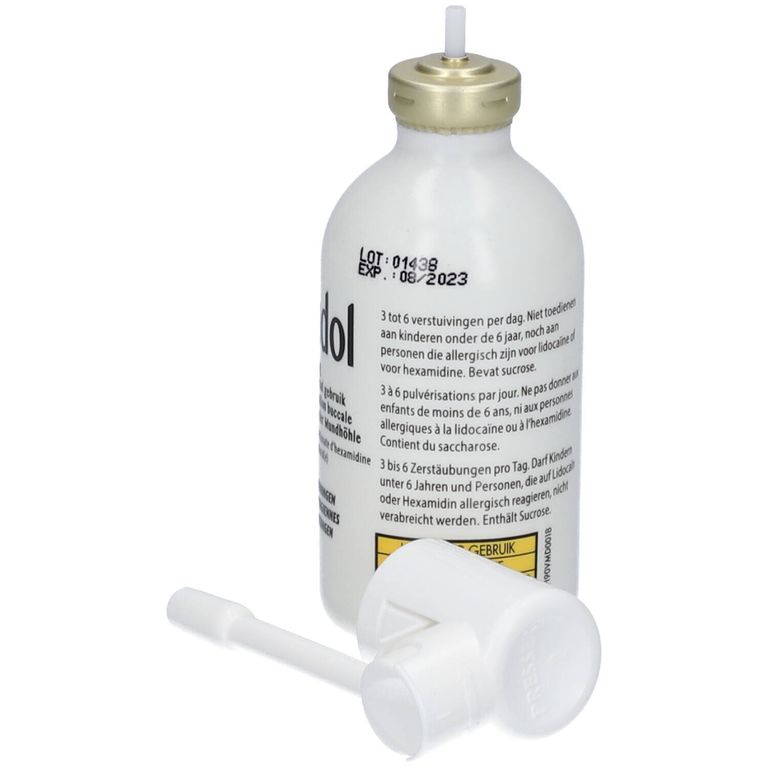 Colludol 1 mg/2 mg Spray voor Oromucosaal Gebruik |Keelpijn en ...