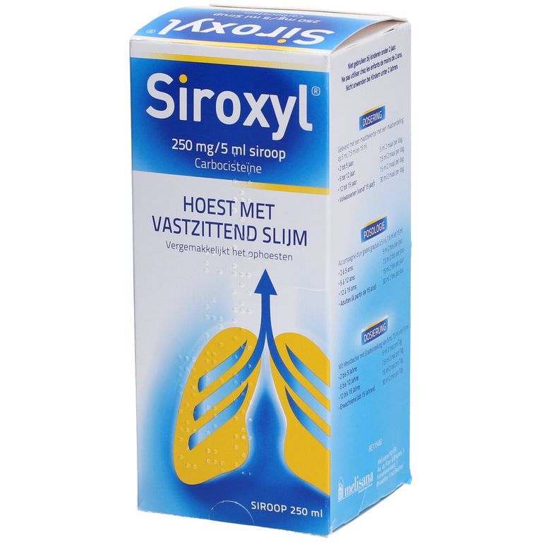 Siroxyl Volwassenen 250 ml - Farmaline