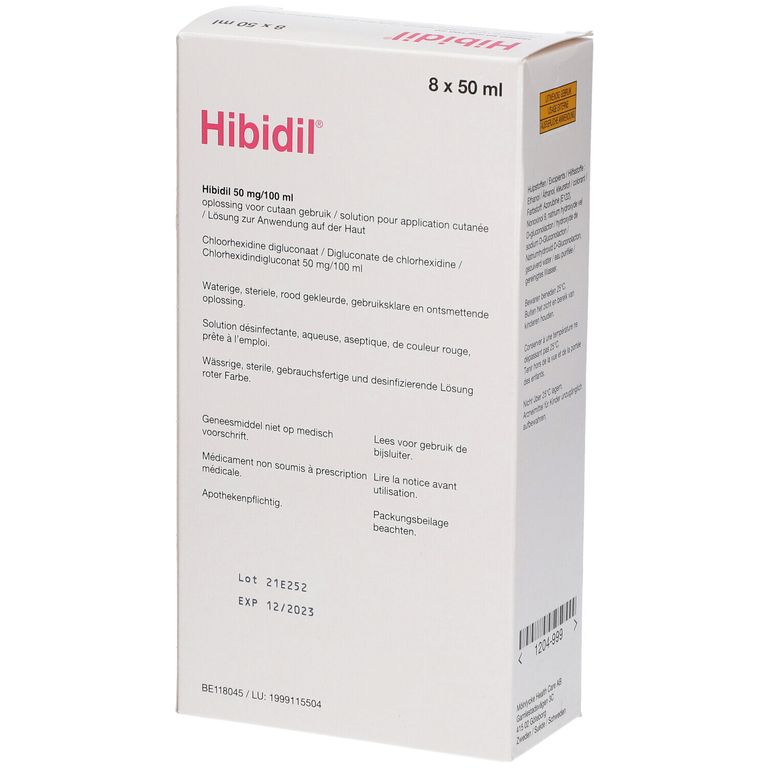 Hibidil 8x50 ml - Farmaline