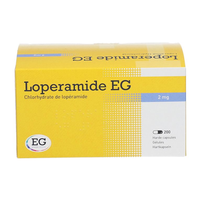 Loperamide EG 2 mg | Snelwerkend Middel tegen Diarree 200 St - Farmaline