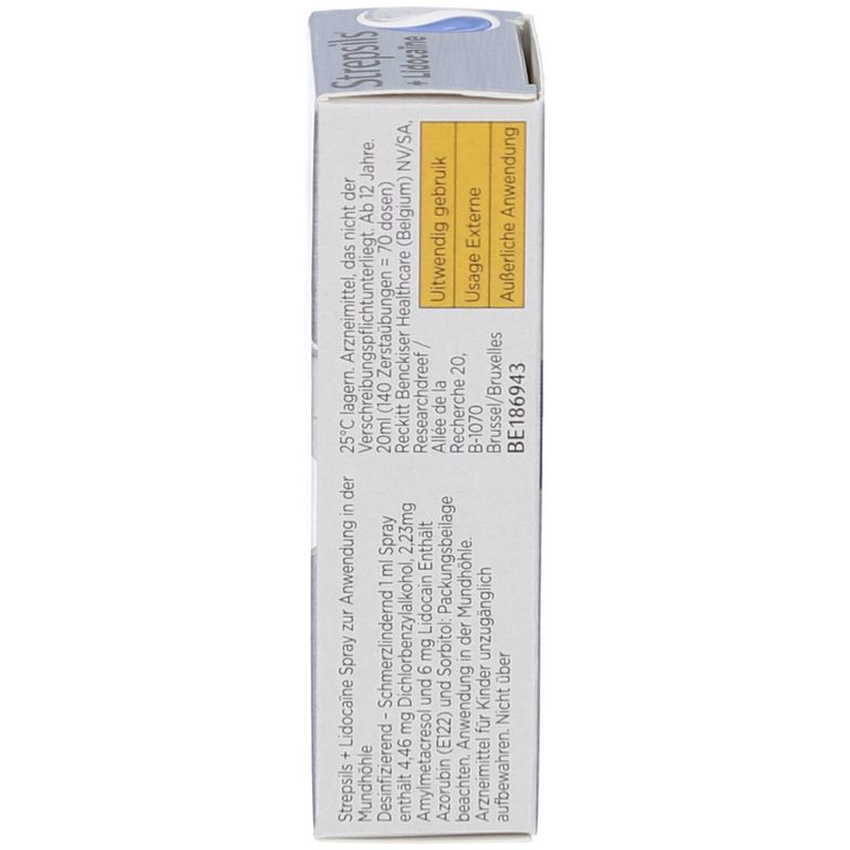 Strepsils Lidocaïne Spray Buccal 20 ml - Farmaline