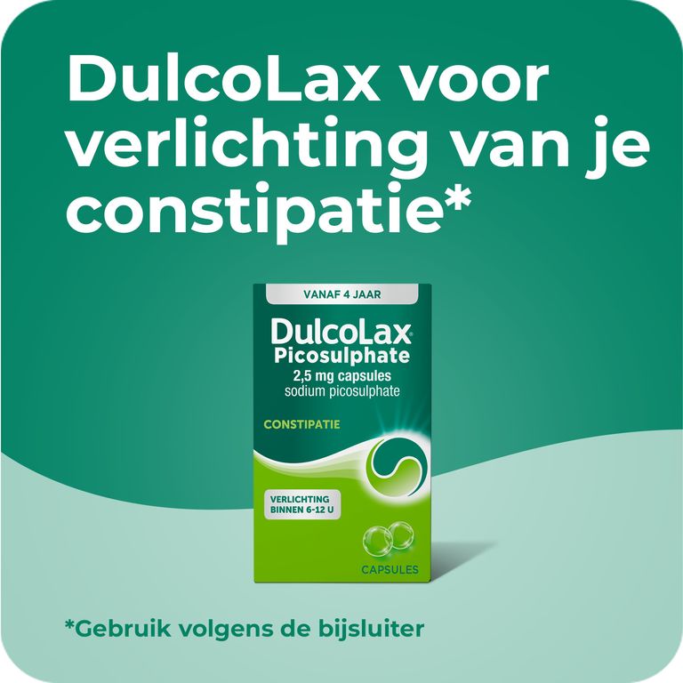 Dulcolax Picosulphate 2,5 mg | Laxeermiddel tegen Constipatie 50 St ...