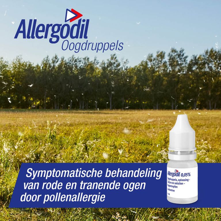 Allergodil Oogdruppels | Allergieën & hooikoorts 6 ml - Farmaline