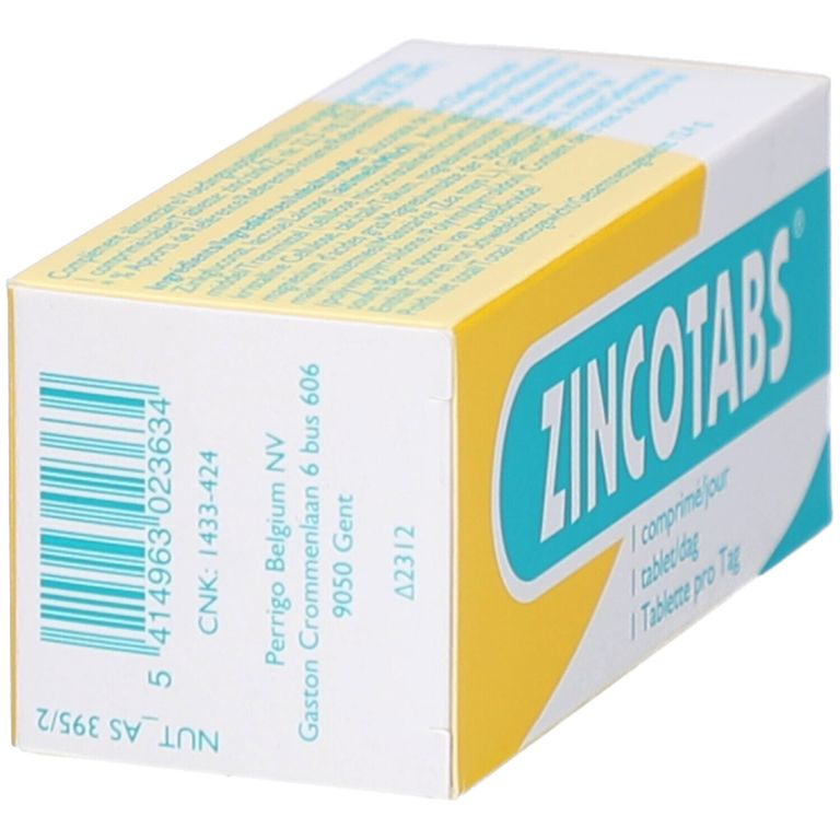 Zincotabs 60 St - Farmaline
