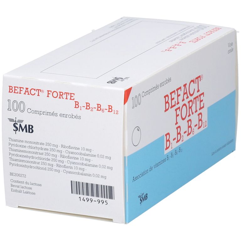 Befact Forte 100 pc(s) - Farmaline