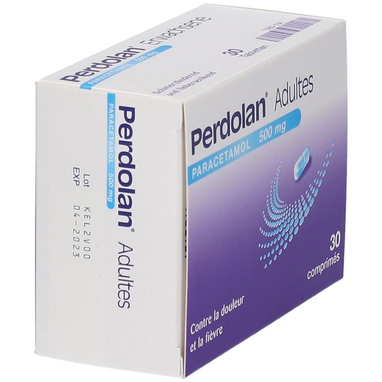 Perdolan® Adultes 500mg 30 pc(s) - Farmaline