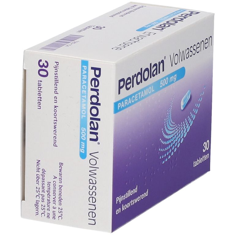 Perdolan® Adultes 500mg 30 pc(s) - Farmaline