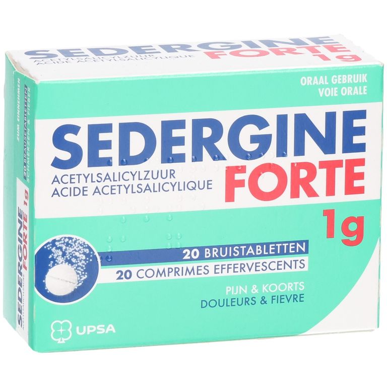 Sedergine Forte 1g 20 pc(s) - Farmaline