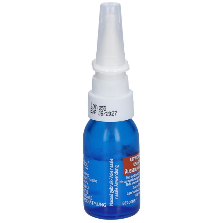 Nasa Rhinathiol 0,1% - Verstopte Neus 10 ml - Farmaline