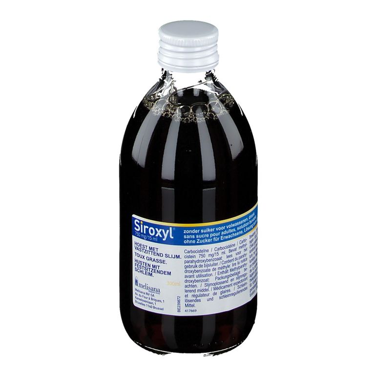 Siroxyl siroop (zonder suiker) 300 ml - Farmaline