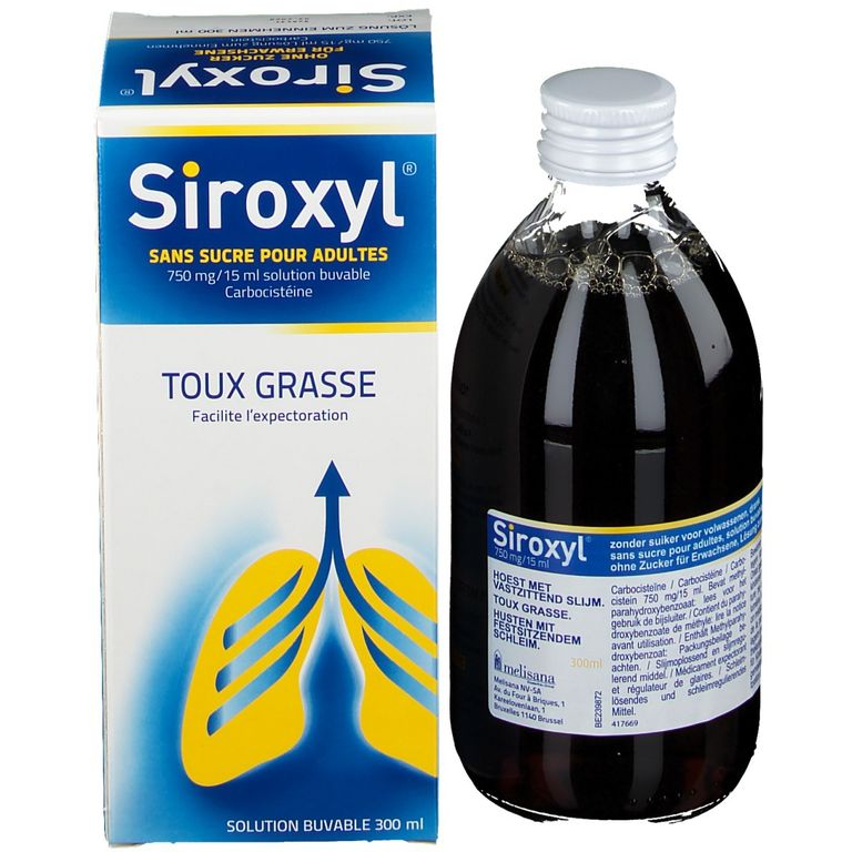 Siroxyl siroop (zonder suiker) 300 ml - Farmaline
