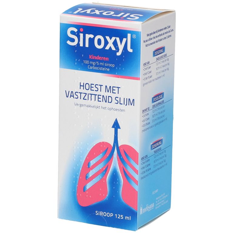 Siroxyl Kind Siroop 125 ml - Farmaline