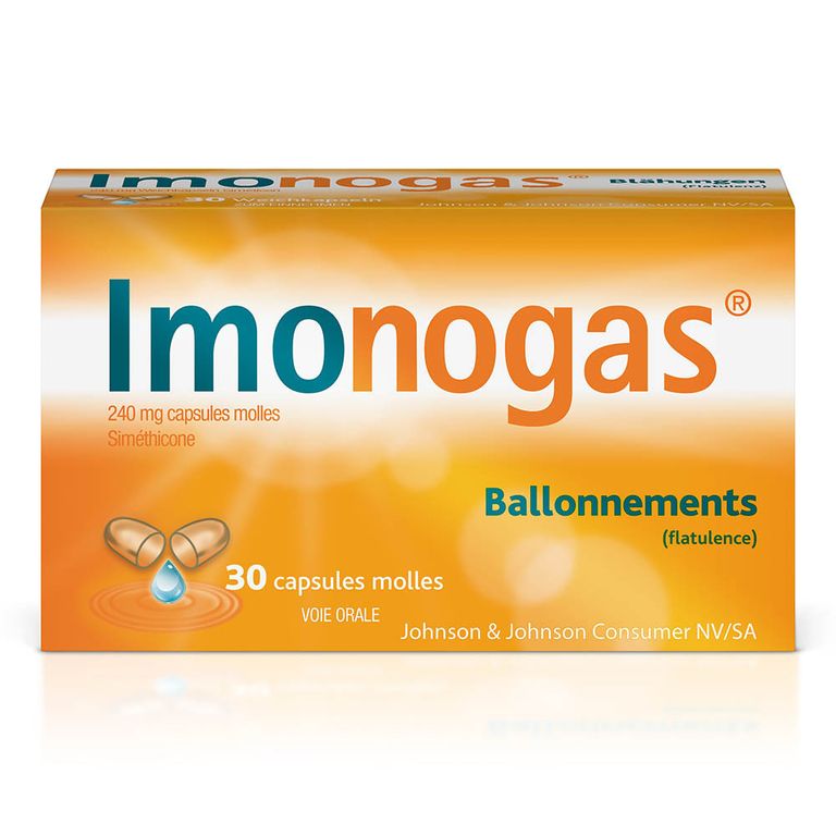 Imonogas® Capsules 240mg | Contre Ballonnement et Flatulences 30 pc(s ...