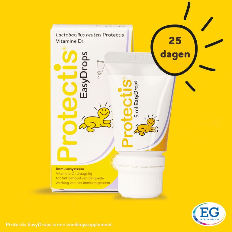 Protectis EasyDrops | Baby druppels met Vitamine D | Immuunsysteem 5 ml ...
