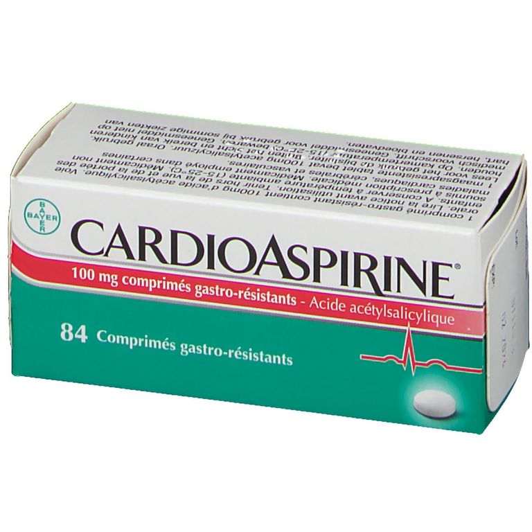 CardioAspirine 100mg 84 St - Farmaline
