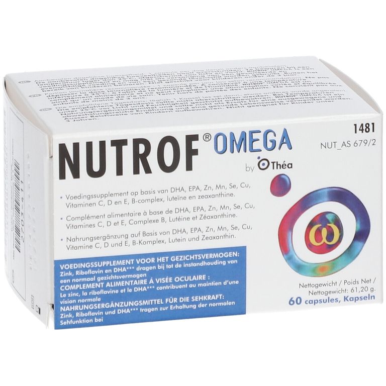 Nutrof Omega 60 pc(s) - Farmaline