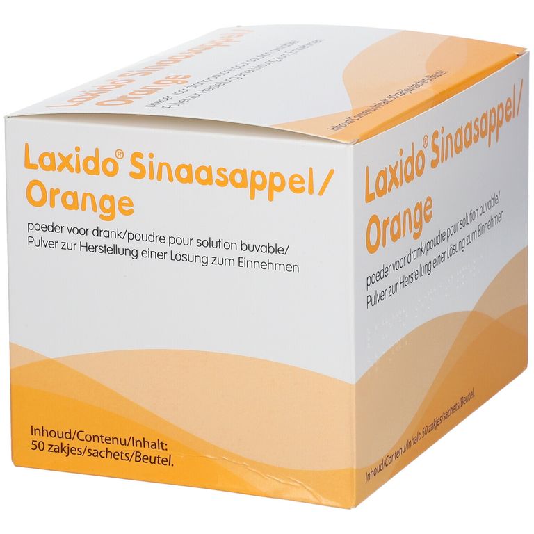 Laxido Sinaasappel 50 St - Farmaline