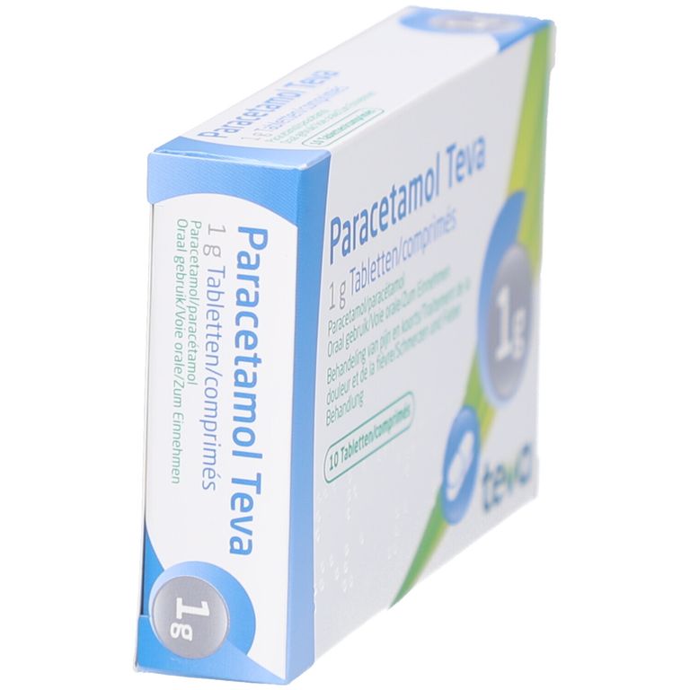 Paracetamol Teva 1 g 10 St - Farmaline