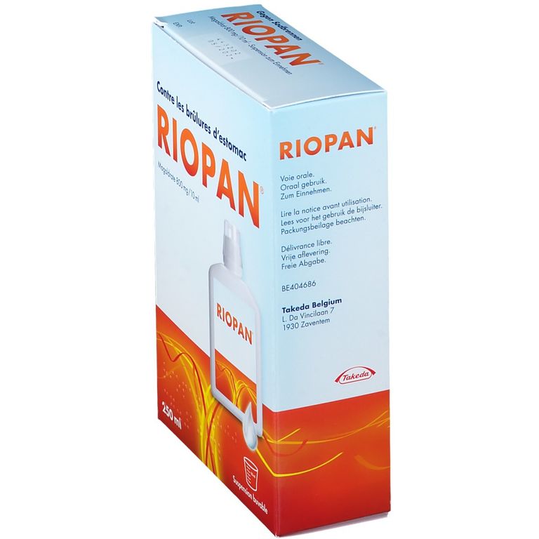 Riopan 800mg/10ml 250 ml - Farmaline