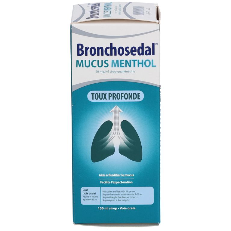 Bronchosedal® Mucus Menthol 20mg/ml Siroop 150 ml - Farmaline